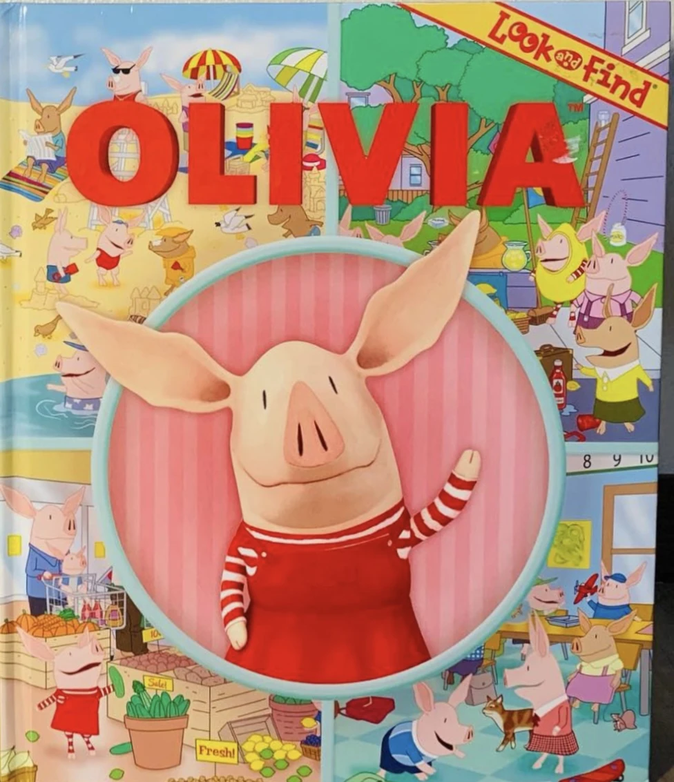 Olivia Look and Find Book | Nick Jr. Wiki | Fandom