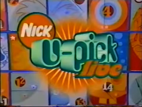 U-Pick Live/April 29, 2003 | Nickstory Wiki | Fandom