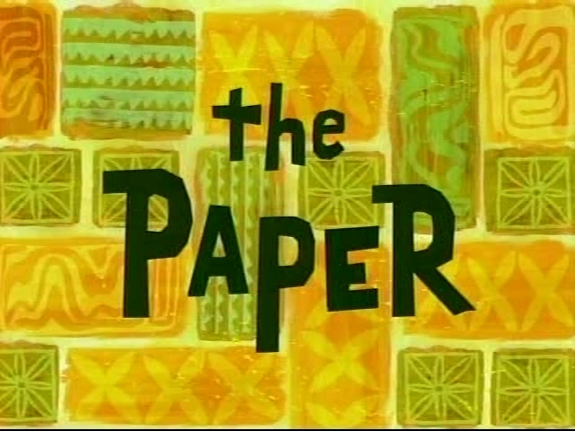July 18, 2009/The Paper | Nickstory Wiki | Fandom