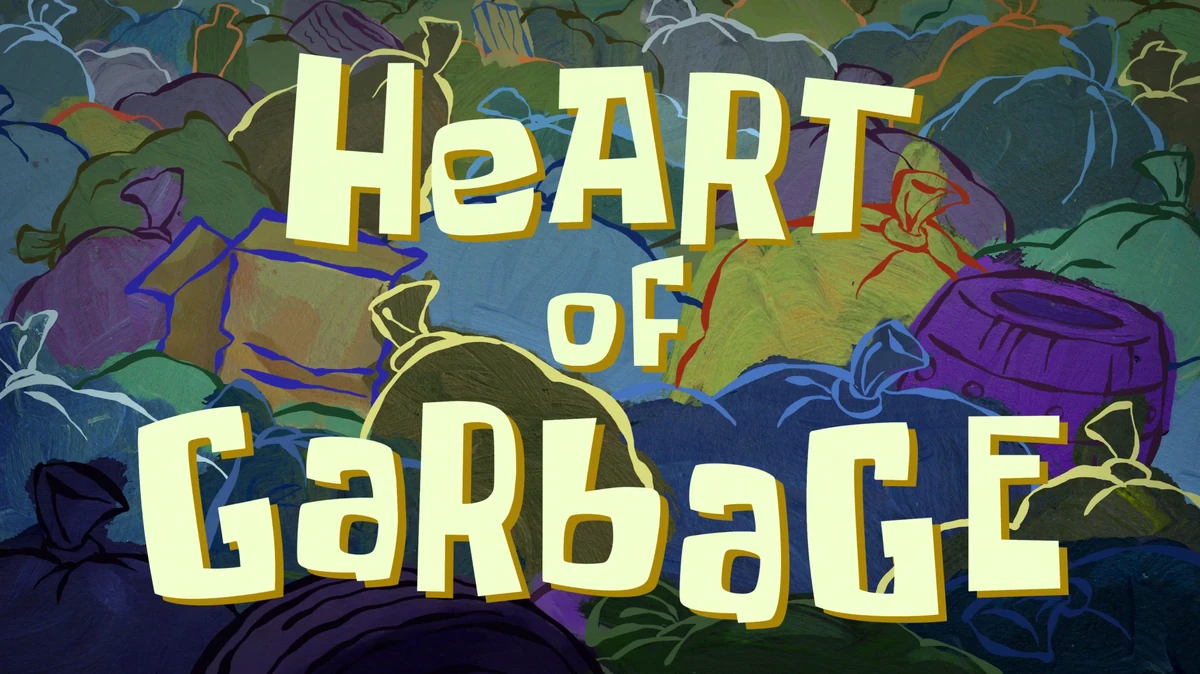 SpongeBob SquarePants/Heart of Garbage / Near-Mint Plankton | Nickstory ...