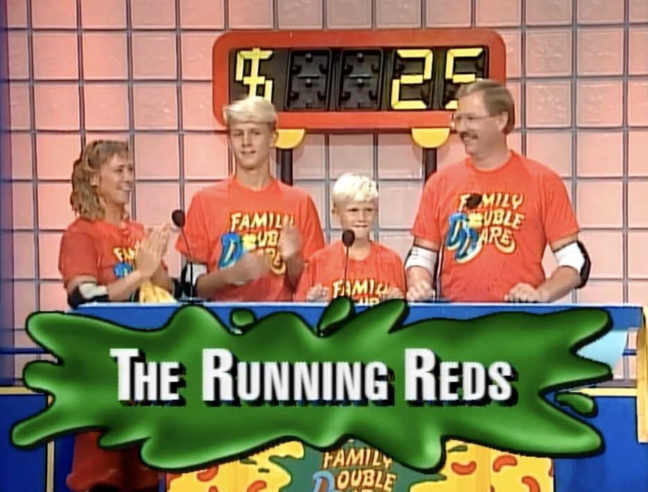 Family Double Dare/The Running Reds vs. Blue Flames | Nickstory Wiki ...