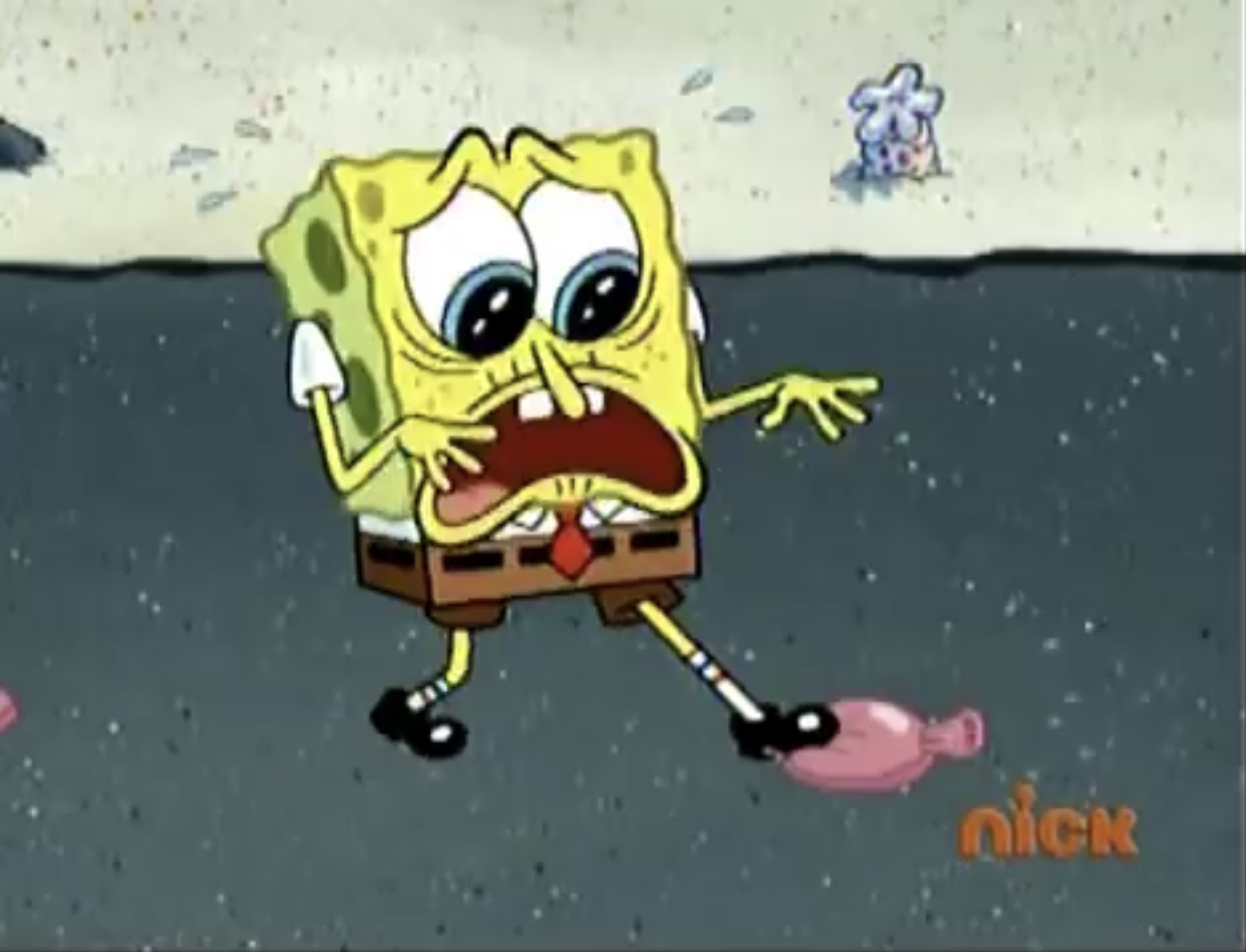 Hyperventilating Gif Spongebob