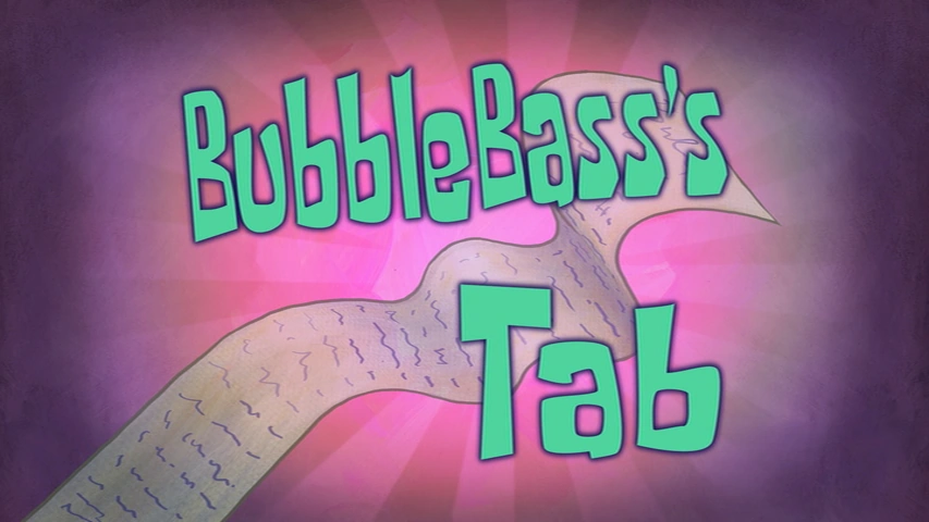 SpongeBob SquarePants/Bubble Bass's Tab / Kooky Cooks | Nickstory Wiki ...