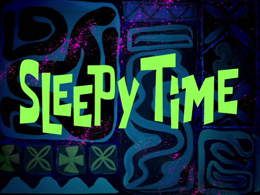 Spongebob Squarepantssleepy Time Suds Nickstory Wiki Fandom
