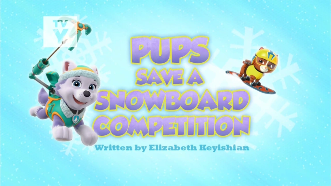 November 26, 2021/Pups Save a Snowboard Competition / Pups Save a ...