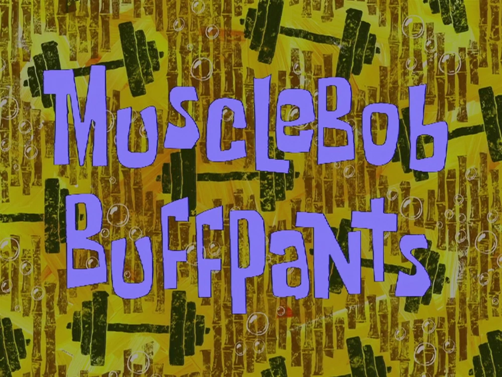 SpongeBob SquarePants/MuscleBob BuffPants / Squidward the Unfriendly ...