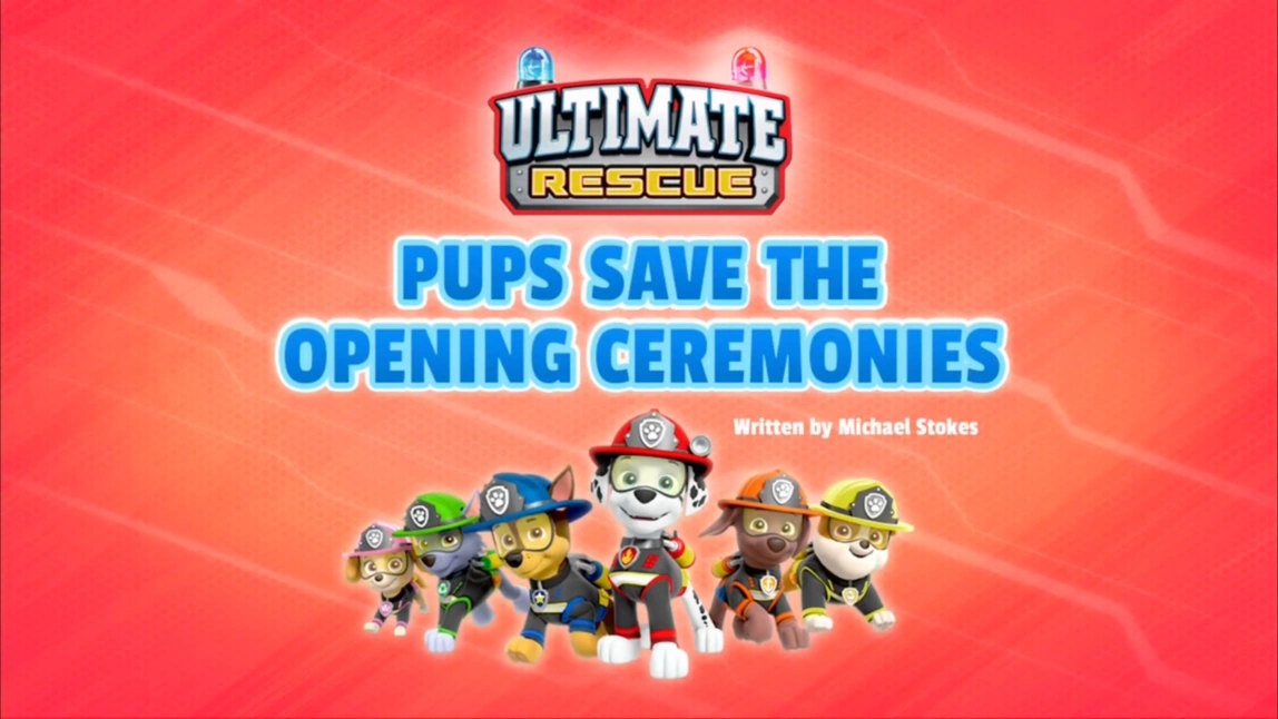 July 23, 2021/Ultimate Rescue: Pups Save the Opening Ceremonies ...