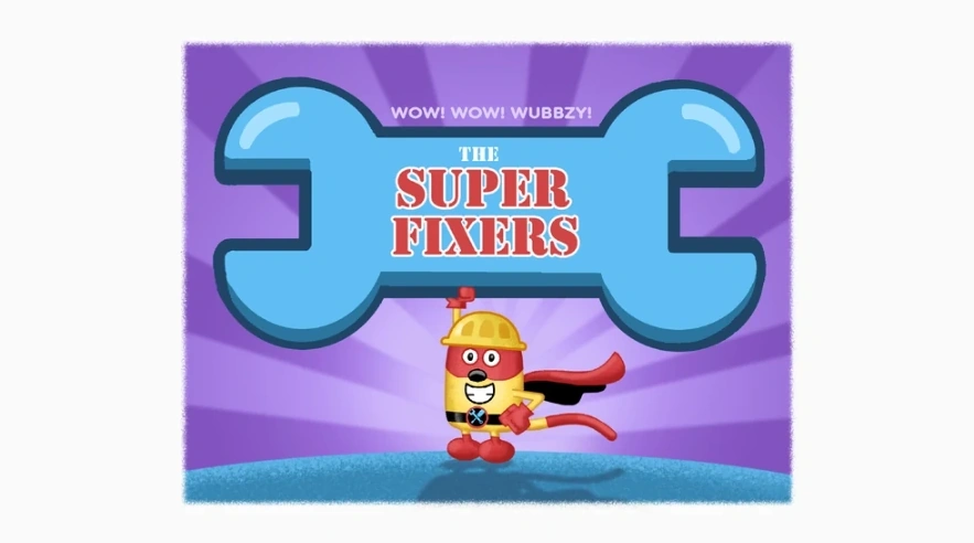 Wow! Wow! Wubbzy!/The Super Fixers / Fly Us to the Moon / Planet Fun ...