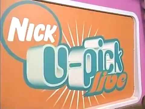 U-Pick Live/March 31, 2004 | Nickstory Wiki | Fandom