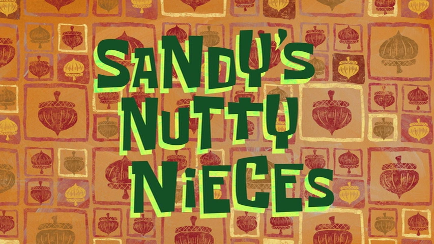 SpongeBob SquarePants/Sandy's Nutty Nieces / Insecurity Guards ...