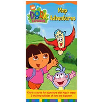 Dora La Exploradora Mapa Aventuras Vhs