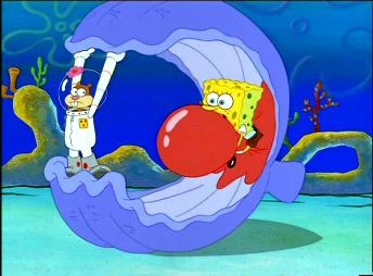Spongebob Giant Clam