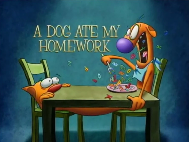 CatDog/A Dog Ate My Homework / The End | Nicktoons: G.L.O.B.E. Archives ...