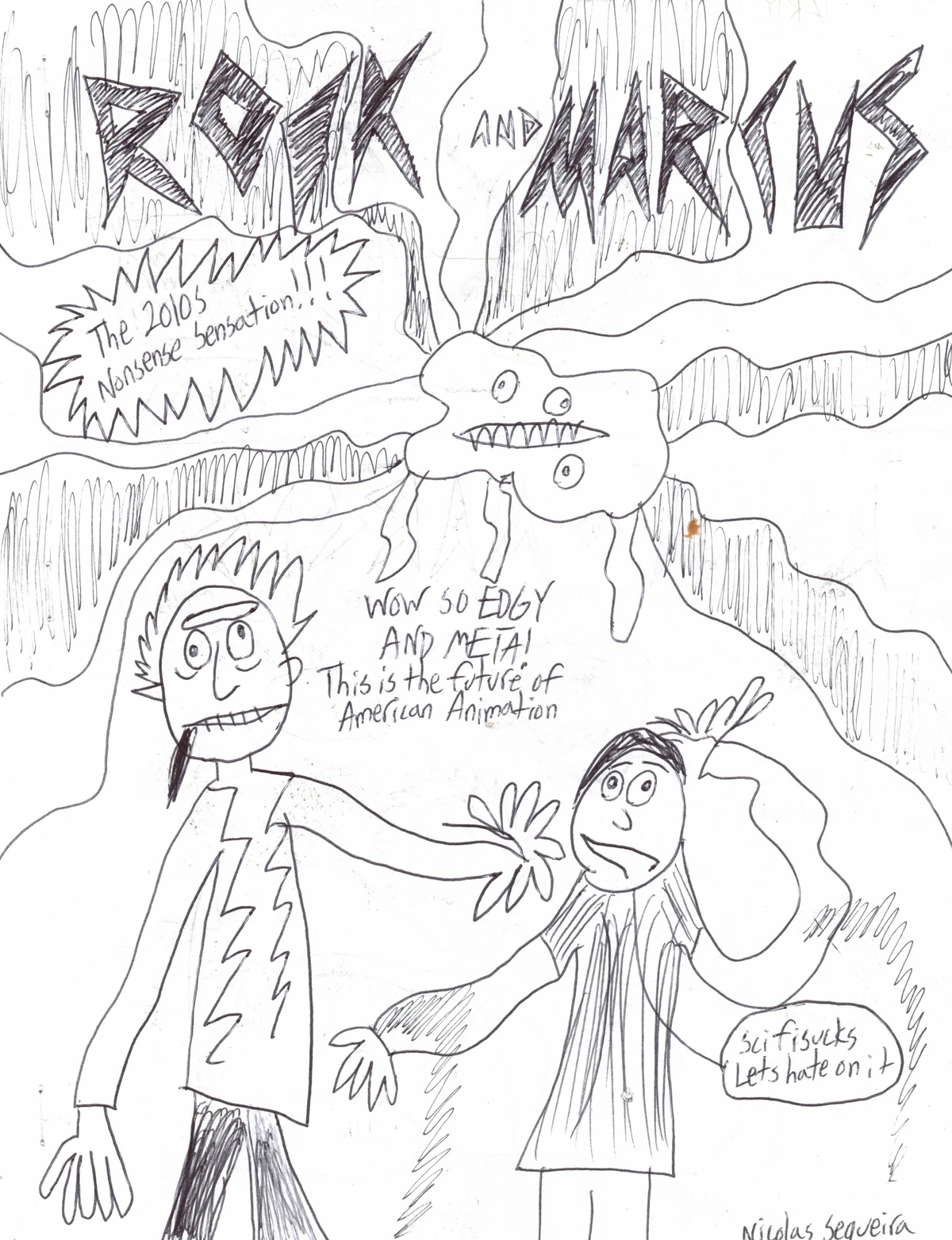 Rock And Marcus | Nicolas Comics Wiki | Fandom