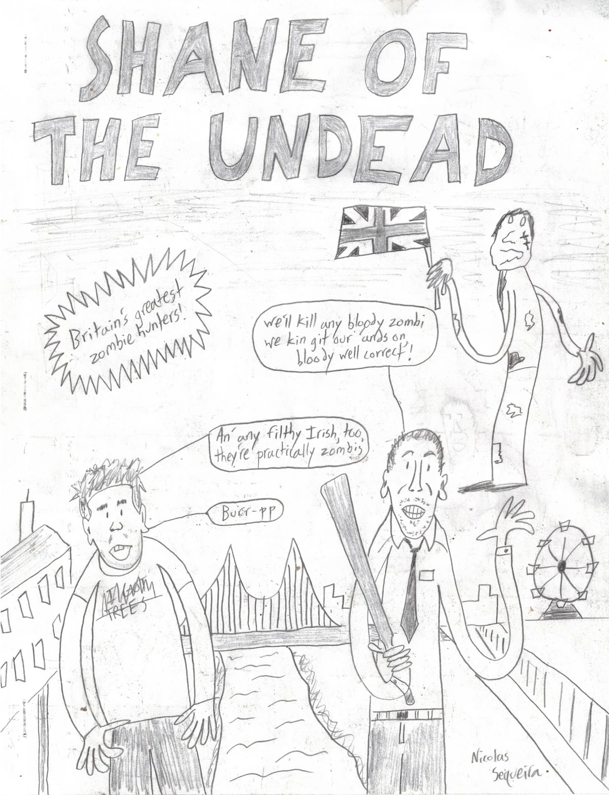 Shane Of The Undead | Nicolas Comics Wiki | Fandom