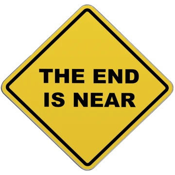 Das Ende Ist Nah, Meme Poster Mit "Das Ende Ist Nah, Lustige