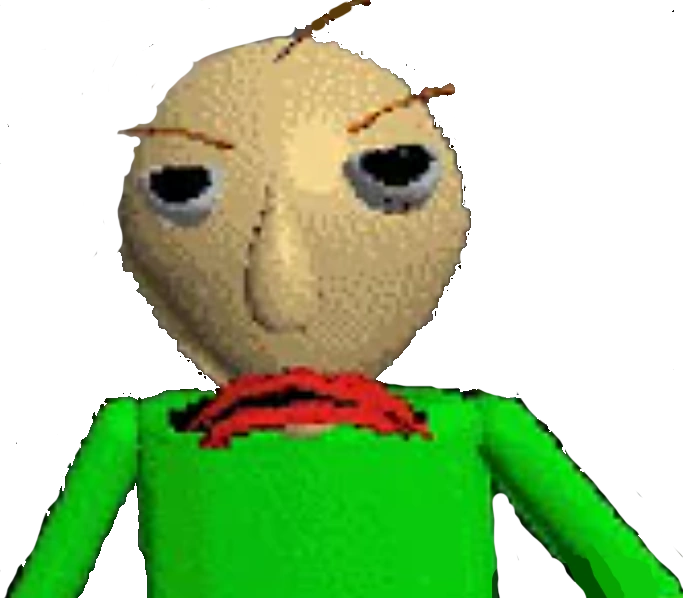 Disappointed baldi | Nico's Nextbots Fanmade Wiki | Fandom