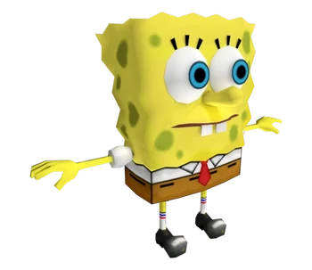 T-pose SpongeBob | Nico's Nextbots Fanmade Wiki | Fandom