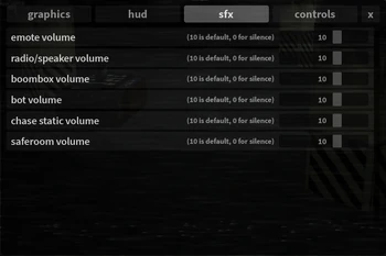 settings | Nico's Nextbots Wiki | Fandom