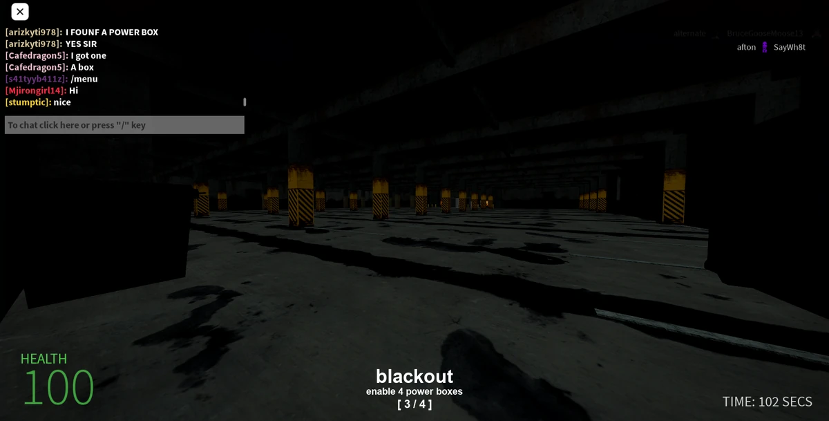 blackout/Gallery | Nico's Nextbots Wiki | Fandom