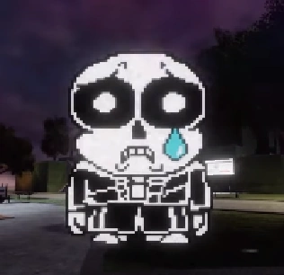 crying sans | Nico's Nextbots Wiki | Fandom