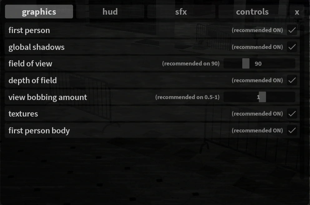 settings | Nico's Nextbots Wiki | Fandom
