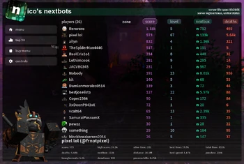 Leaderboard | Nico's Nextbots Wiki | Fandom