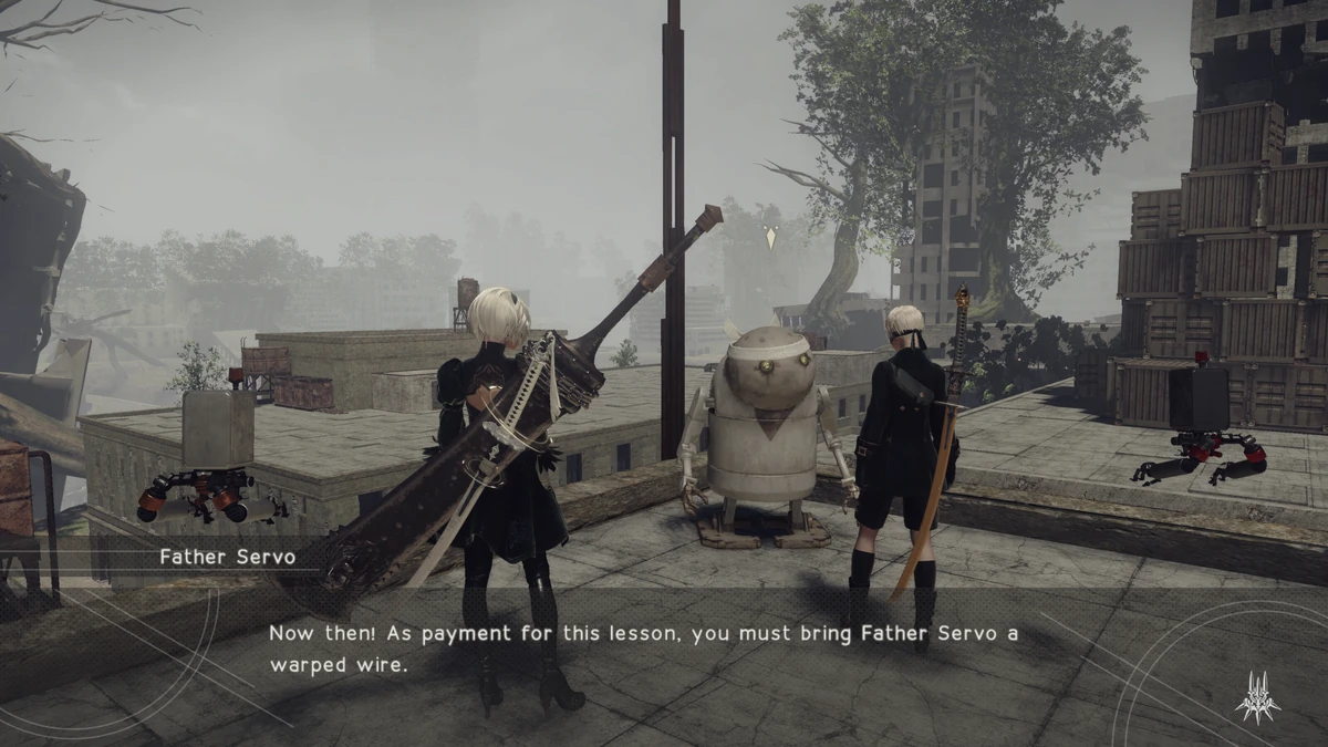 Robo Dojo—White Belt | NIER Wiki | Fandom