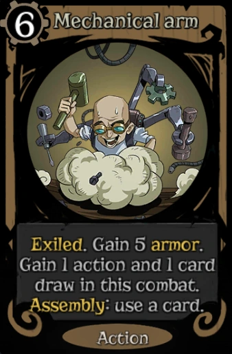 Mechanical Arm | Night of the Full Moon Wiki | Fandom