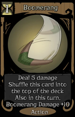 Boomerang | Night of the Full Moon Wiki | Fandom