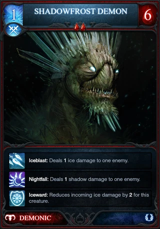 Shadowfrost Demon - Official Nightbanes Wiki