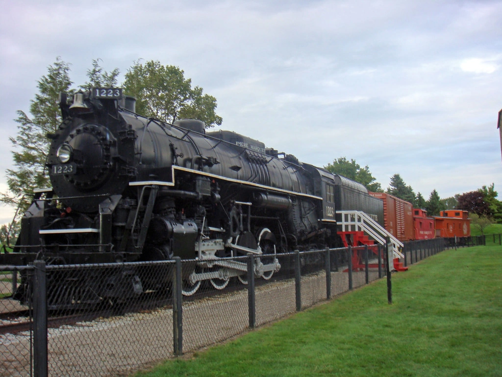 Pere Marquette 1223 | NightcapEevee's Universe Steam Locomotives Wiki ...