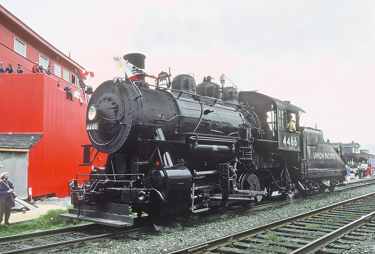 Union Pacific 4466 | NightcapEevee's Universe Steam Locomotives Wiki ...