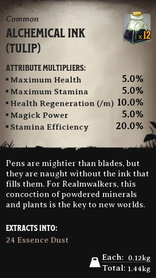 Alchemical Ink | Nightingale Wiki | Fandom