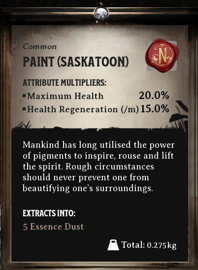 Paint | Nightingale Wiki | Fandom