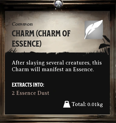 Charm of Essence | Nightingale Wiki | Fandom