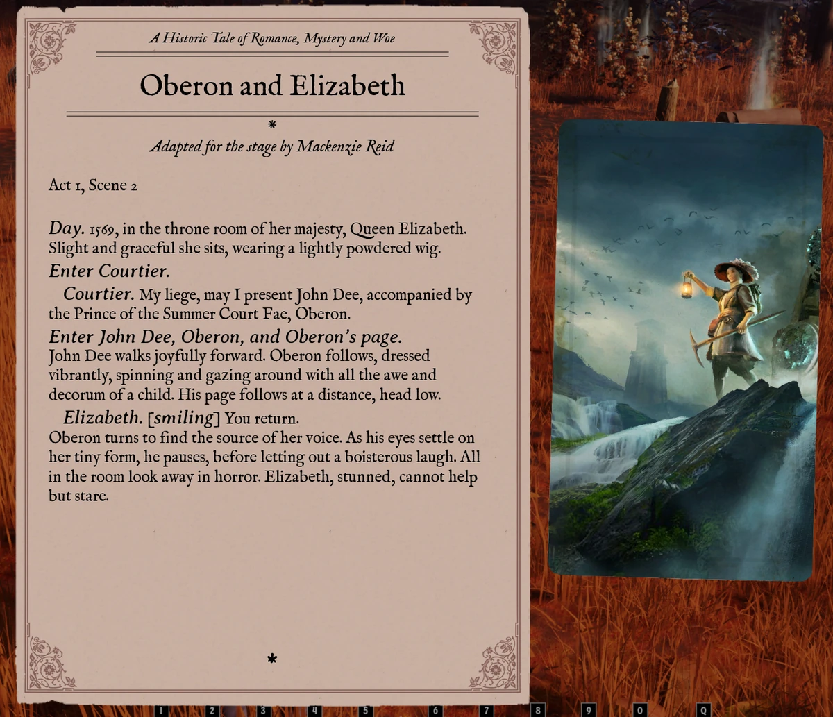 Oberon And Elizabeth | Nightingale Wiki | Fandom