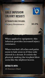 Hale Infusion (Injury Resist) | Nightingale Wiki | Fandom