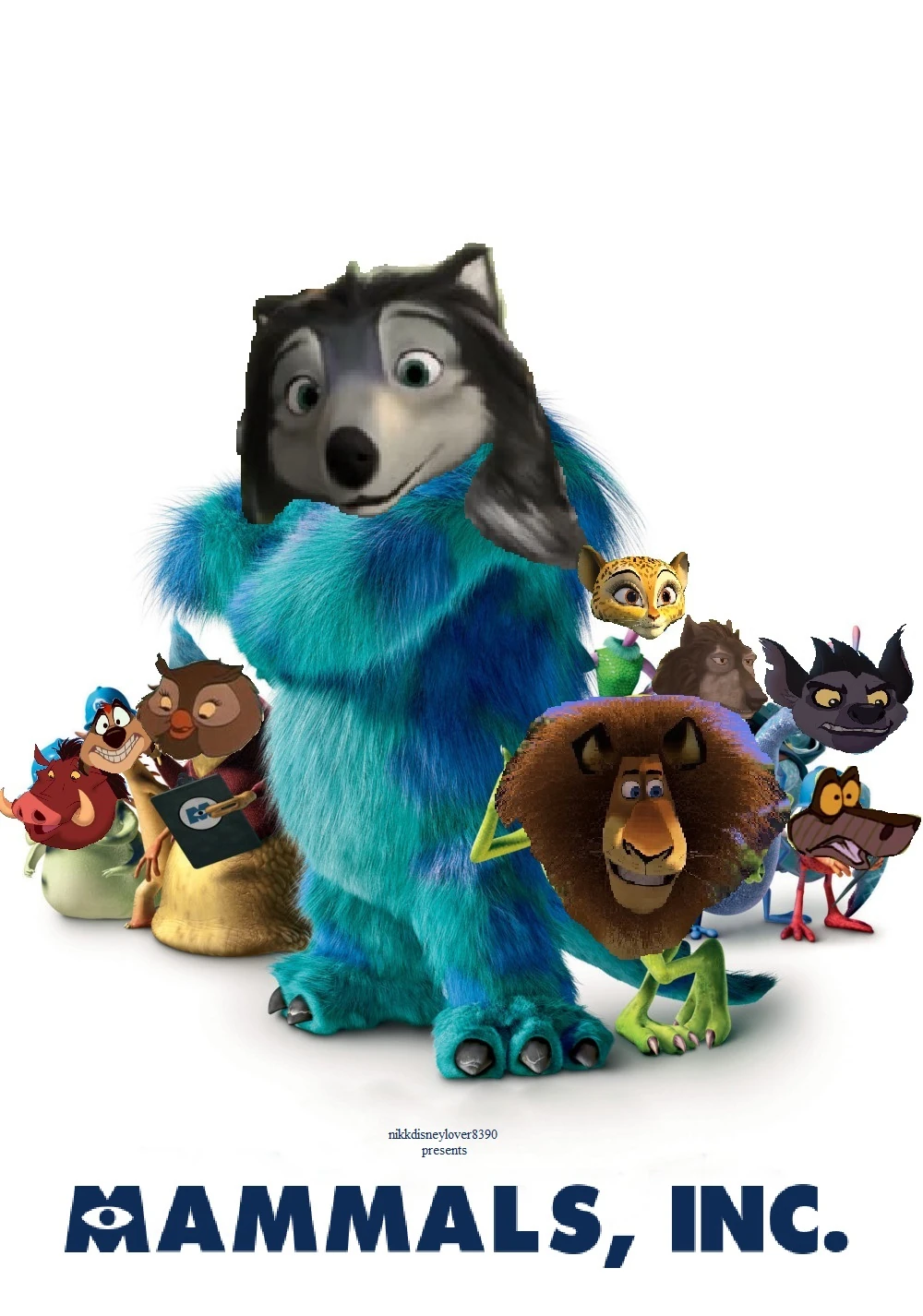 Mammals, Inc. | Nikkdisneylover8390 Parody Wiki | Fandom