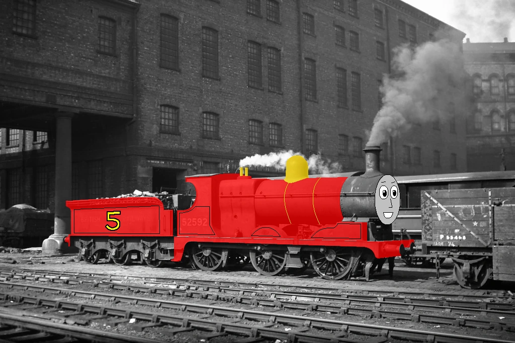 Luke the Red Engine | Nikki the Tank Engine Wiki | Fandom