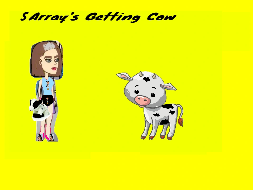 Sarray getting Cow (Animal) | Nikolas-Lukas Wiki | Fandom