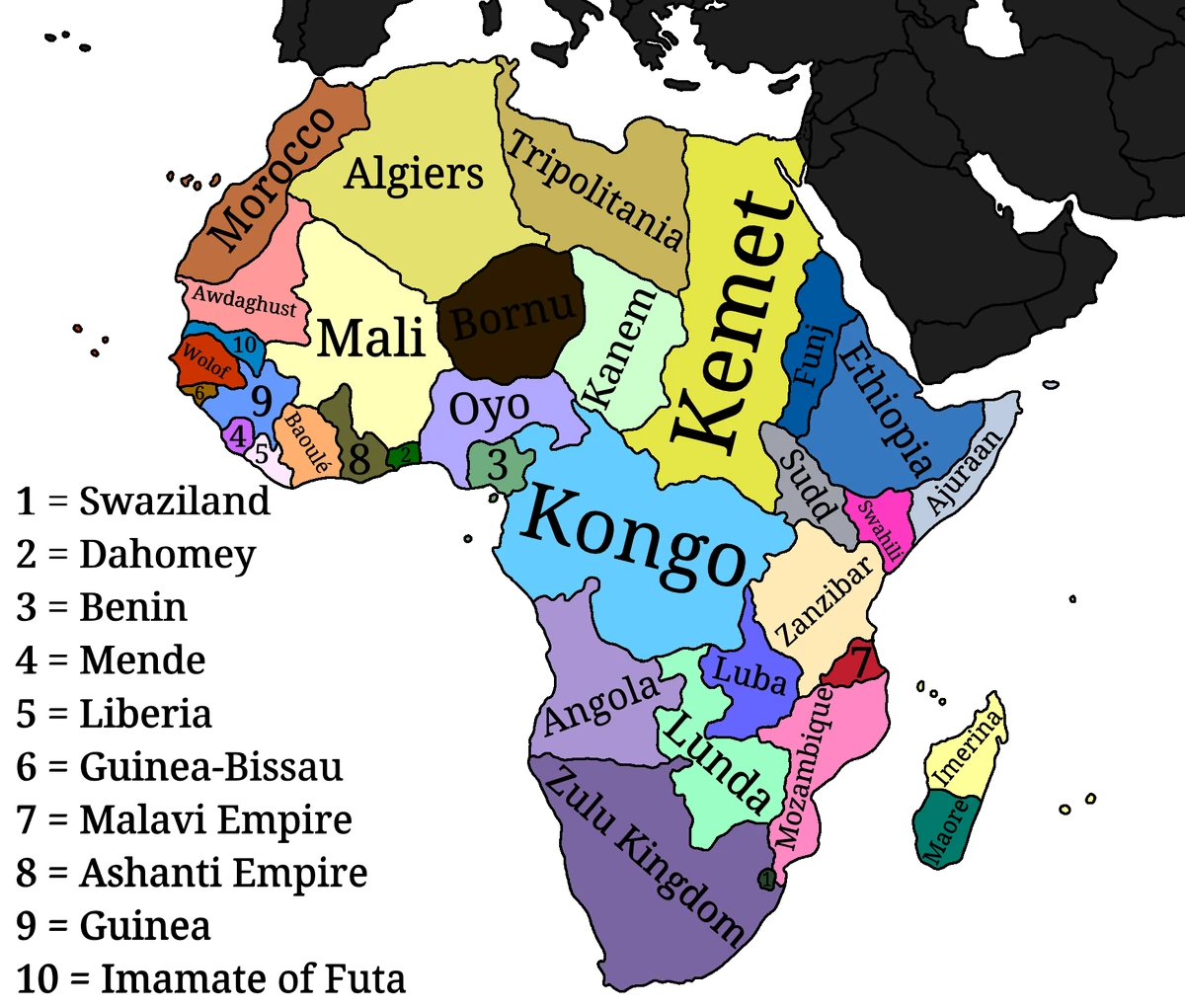 Decolonized Africa | Nilnauyant Wiki | Fandom