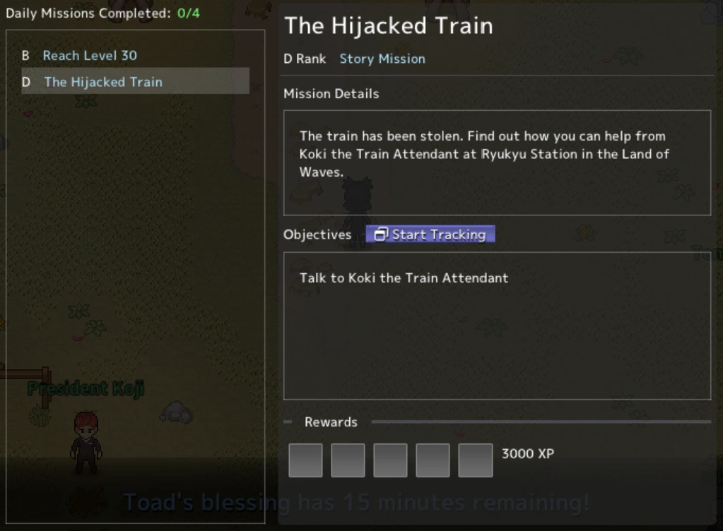 The Hijacked Train | Nin Online Wiki | Fandom
