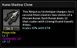 Kunai Shadow Clone Technique | Nin Online Wiki | Fandom