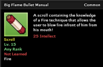 Big Flame Bullet Technique | Nin Online Wiki | Fandom