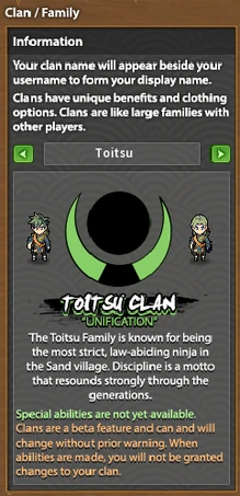 Clans | Nin Online Wiki | Fandom