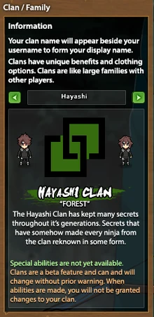Clans | Nin Online Wiki | Fandom