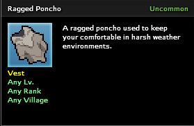 Ragged Poncho | Nin Online Wiki | Fandom