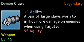 Demon Claws | Nin Online Wiki | Fandom