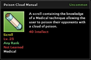 Poison Cloud Technique | Nin Online Wiki | Fandom